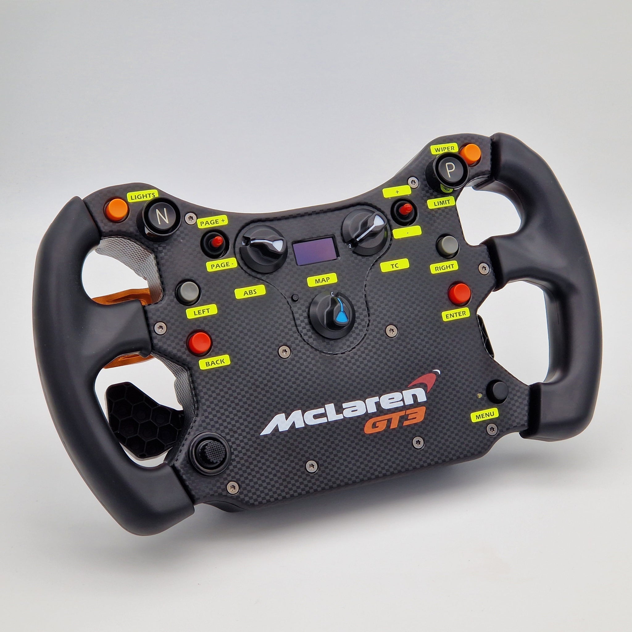 Simracing Sticker Sheet - Neon Gelb