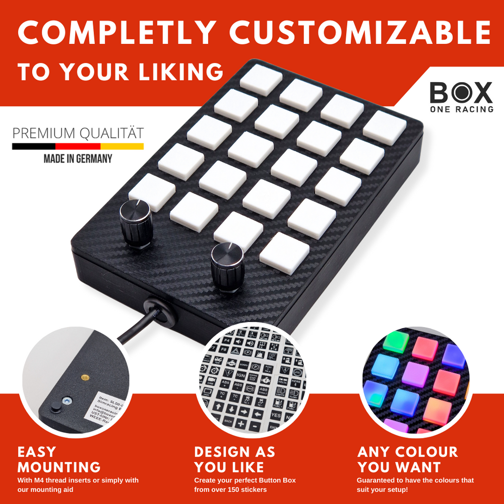 BOR X1 Button Box