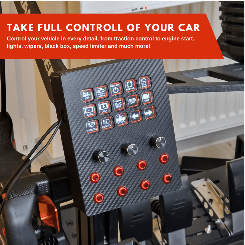 GT Masters-M4-ST | Simracing Button Box